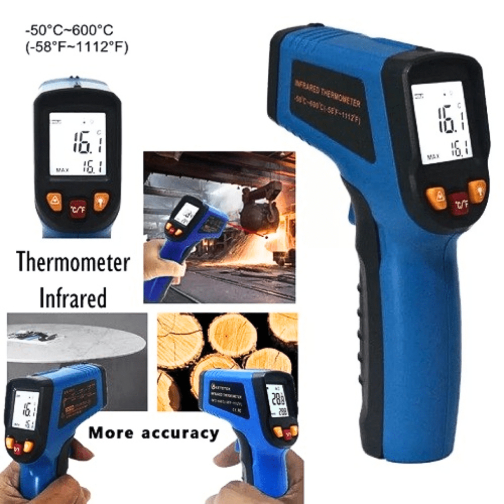 Jual PUSAT Thermometer termometer suhu ruangan tembak Infrared Digital ...