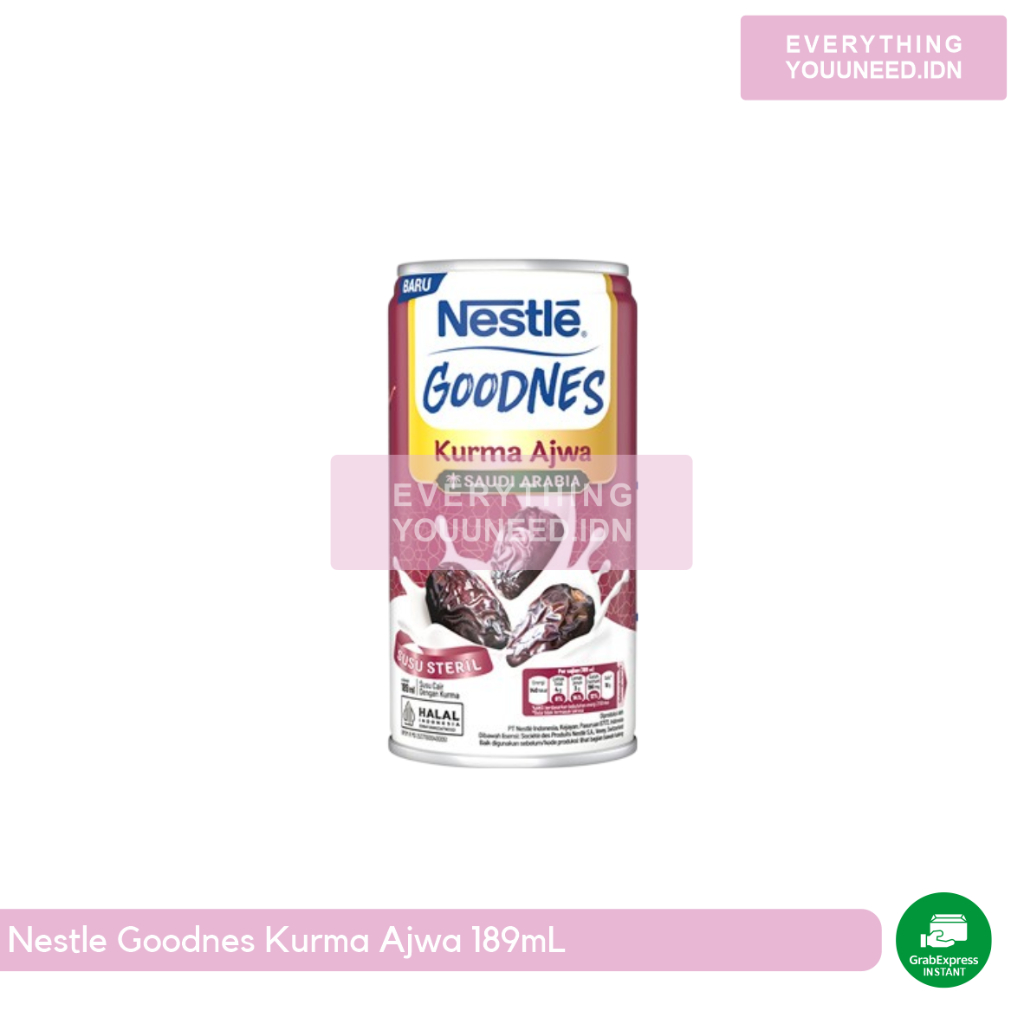 Jual Nestle Goodnes Kurma Ajwa 189mL | Shopee Indonesia