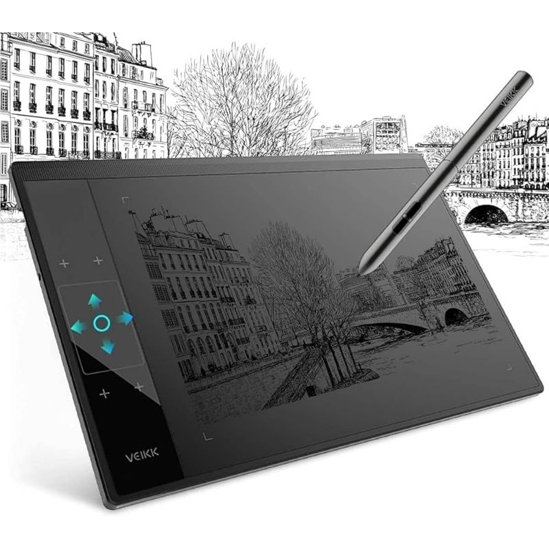 Jual veikk vk430 digital graphic drawing pen tablet osu JunDW | Shopee ...