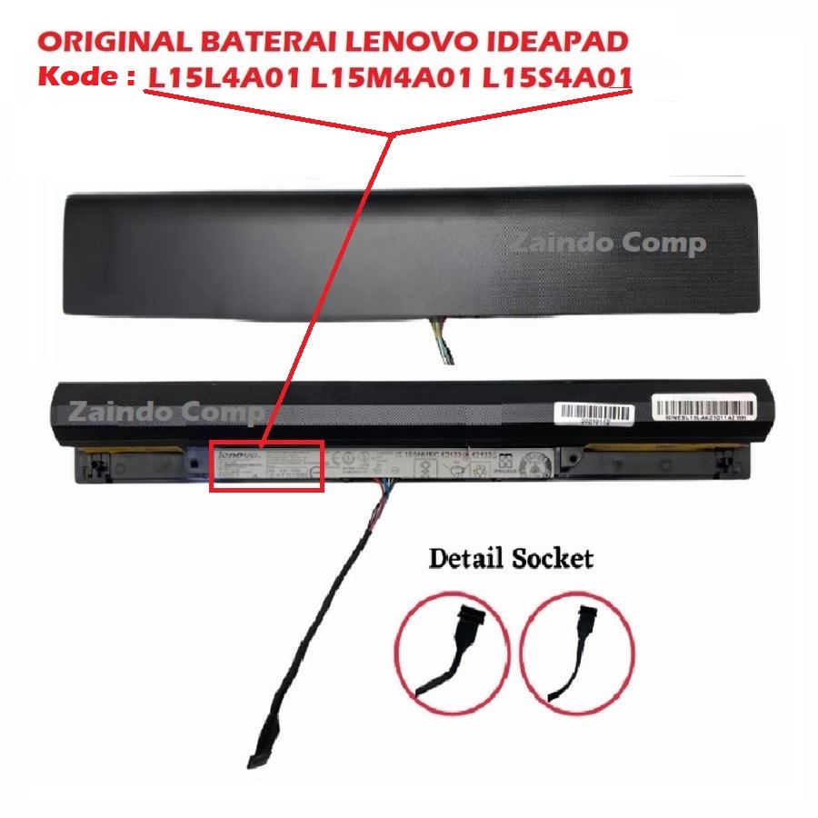 Jual ORIGINAL BATERAI LENOVO IDEAPAD 110-14ISK 100-14iBD 15iBD6 110 ...