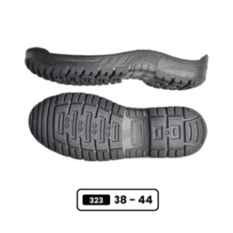 Jual outsole sol sepatu safety hitam bahan karet terbaik | Shopee Indonesia