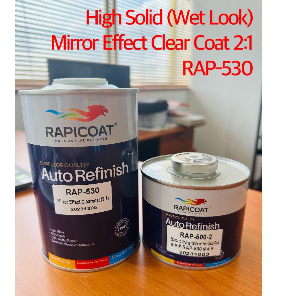 Jual Clear Coat / Pernis Rapicoat Polyurethane 2K #RAP-530 Mirror Effect Clear Coat (Wetlook) 2: ...