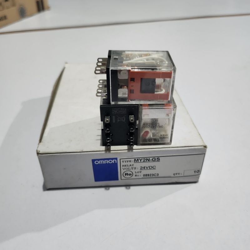 Jual RELAY OMRON MY2N-GS 24VDC ORIGINAL | Shopee Indonesia