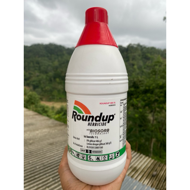 Jual ROUNDUP 486SL 1L HERBISIDA PURNA TUMBUH | Shopee Indonesia