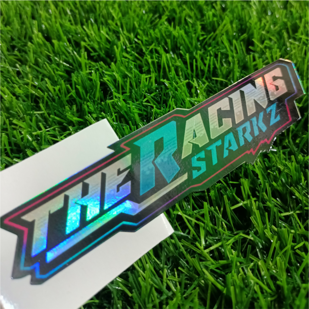 Jual Stiker viral | kata-kata | the Racing | vinyl Glossy/Hologram ...