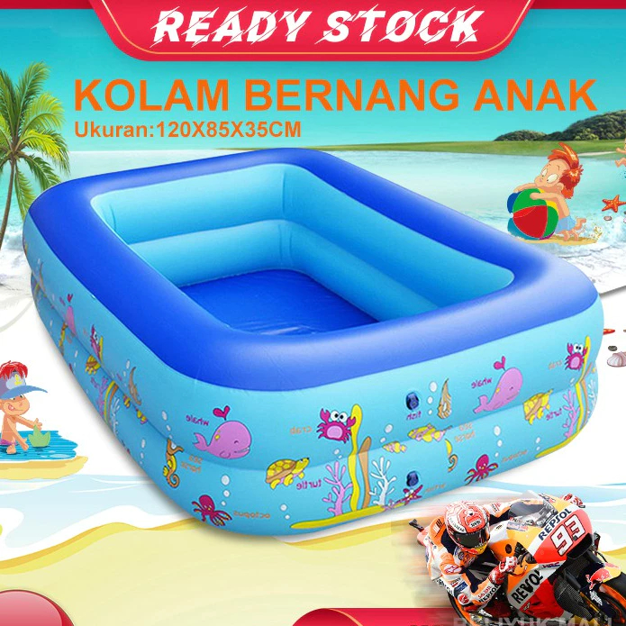 Jual ATA - Kolam Renang Anak karakter ukuran 120 x 90 x 35 cm | Shopee ...