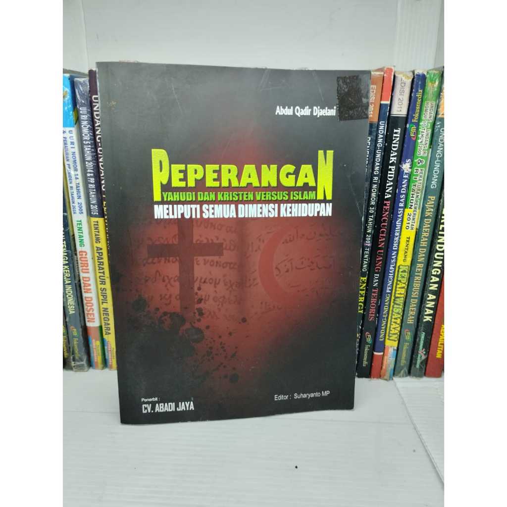 Jual PEPERANGAN YAHUDI DAN KRISTEN VERSUS ISLAM MELIPUTI SEMUA ...