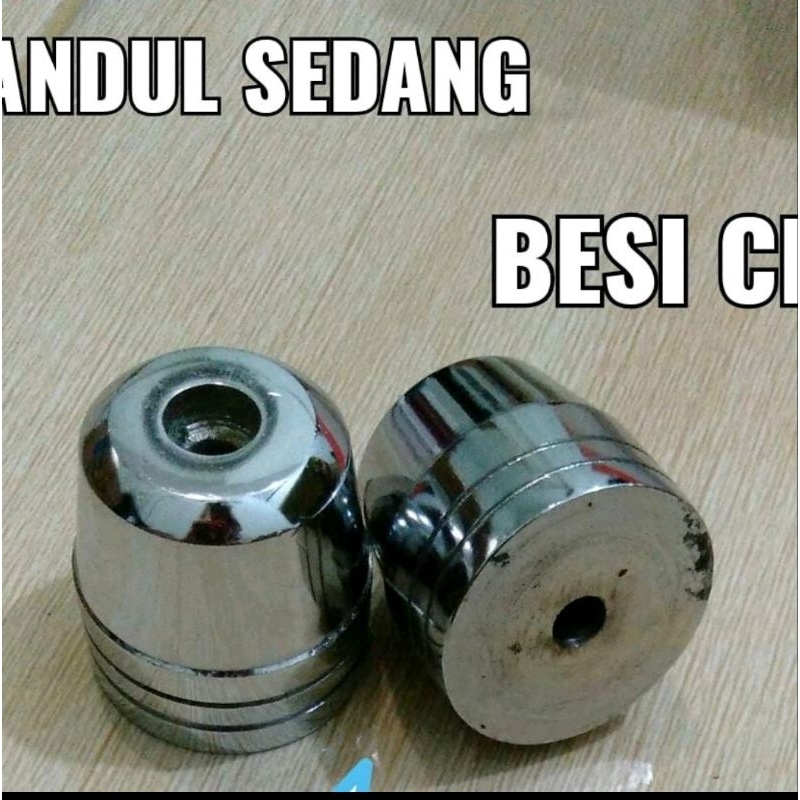 Jual Sepasang Jalu Stang Bandul Stang Besi Chrome Balancer Stang Harga ...