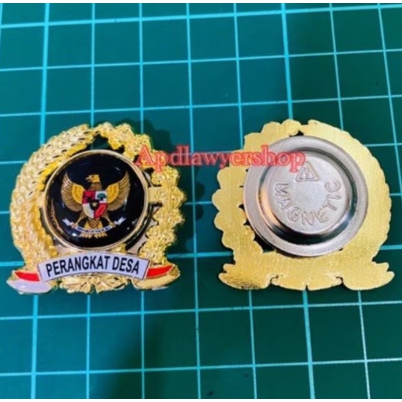 Jual Pin Bros Pin Dada Padi Kapas Bendera Logo Garuda Hitam Perangkat ...