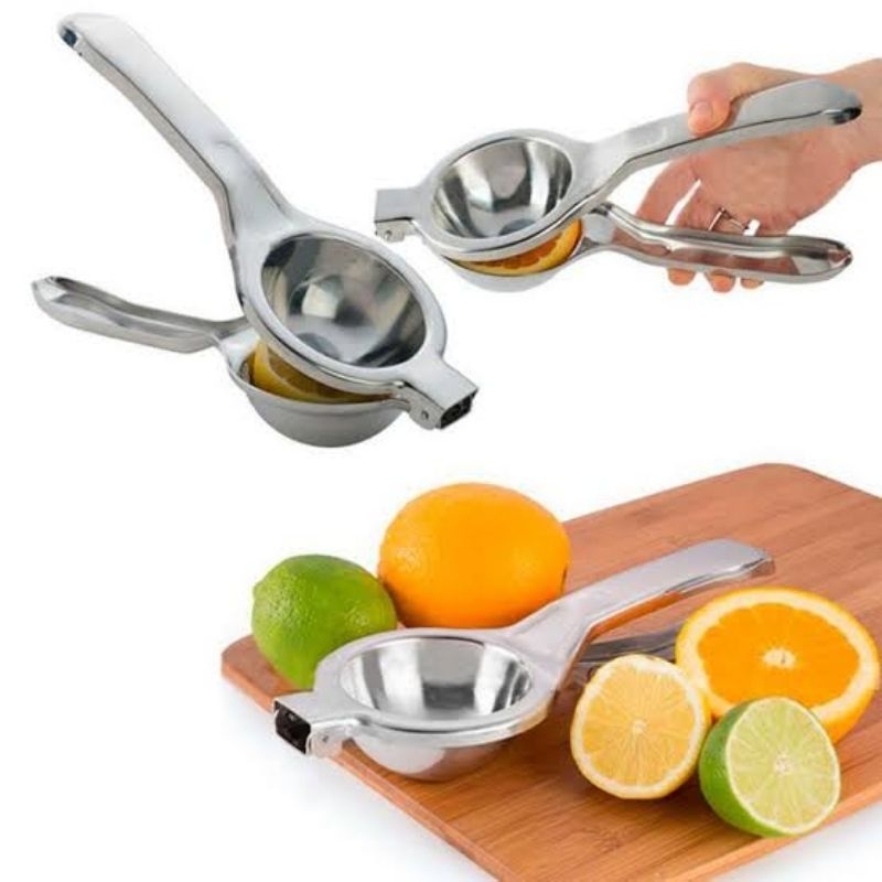 Jual Perasan Jeruk Lemon Kecil/ Nipis Stainless Steel | Shopee Indonesia