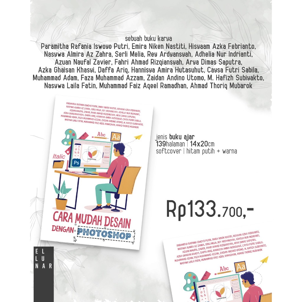 Jual Buku "Cara Mudah Desain dengan Photoshop: Kumpulan Tutorial Desain ...