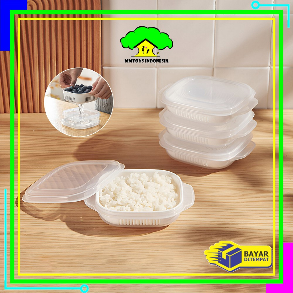 Jual MI-C1155 Wadah Penyimpanan Makanan Dengan Tirisan Serbaguna ...
