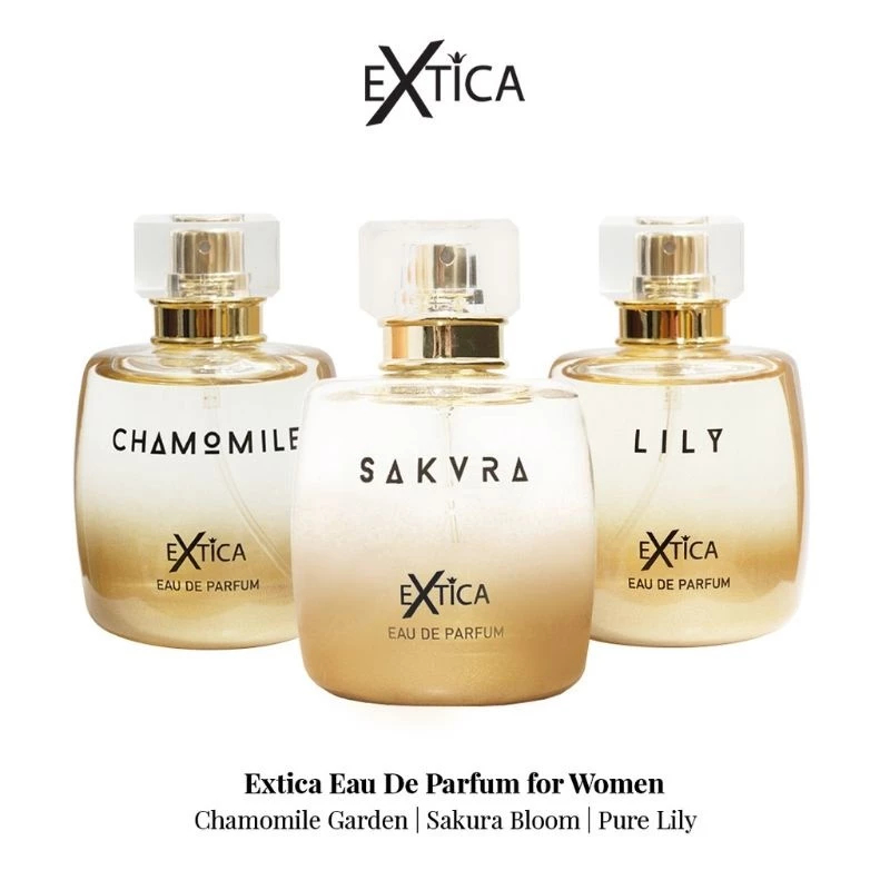 Jual Extica Eau De Parfume 60ml(cewek) | Shopee Indonesia