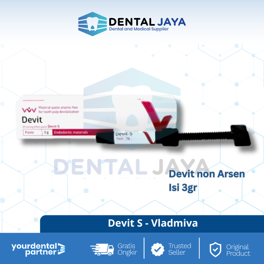 Jual Vladmiva Devit S Non Arsen | Devitec | Depulpin | Devitalisasi ...