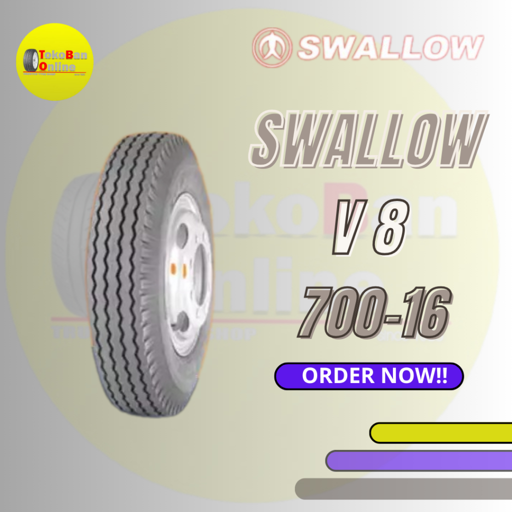 Jual Ban Truck SWALLOW 700-16 14PR V8 | Shopee Indonesia