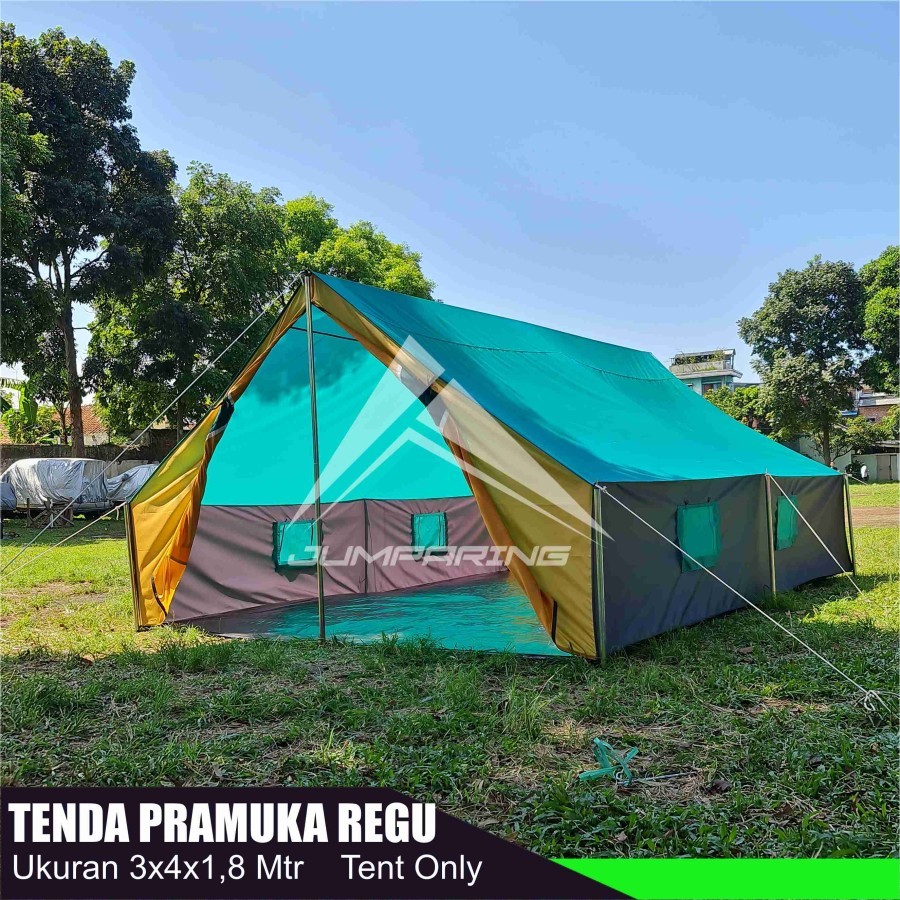 Jual Tenda Pramuka Regu Plus Alas,Tanpa Tiang Pramuka ,Tenda Saja ...