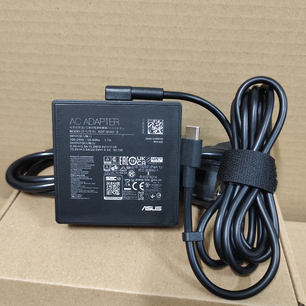 Jual Adaptor Charger Laptop Asus Model ADP-90RE B 20V - 4.5A 90W Type C ...
