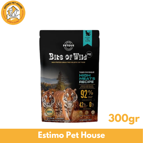 Jual BITE OF WILD High Meats Grain Free 300gr Makanan Kering Kucing ...