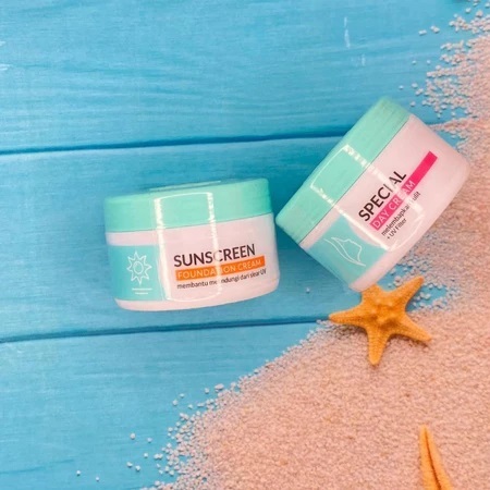Jual Viva Sunscreen Foundation Cream - UV FILTER & Special Day Cream ...