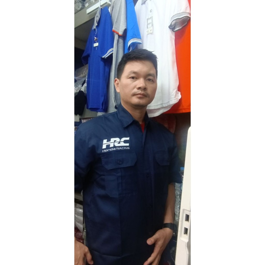 Jual HRC12 Kaos Kemeja HRC Honda Racing Team | Shopee Indonesia