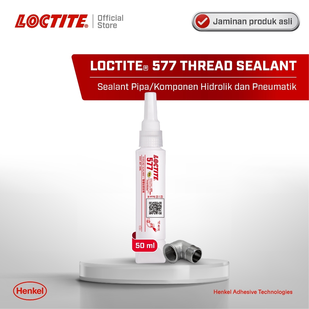 Jual LOCTITE 577 50ML ORIGINAL - LEM LOCTITE 577 50 ML | Shopee Indonesia