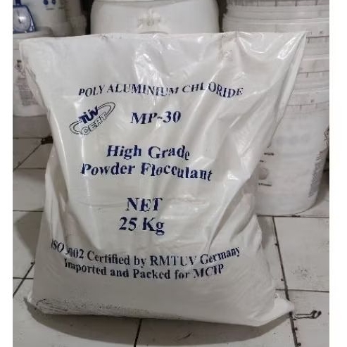 Jual PAC jerman 25kg / PAC penjernih air / PAC mp30 kualitas bagus ...