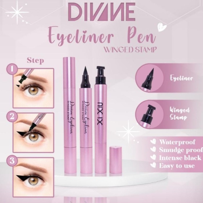 Jual ️CLAIRY ️ XI XIU ll DIVINA EYLINER ll Waterproof Easy To Use & Instan Wink | Shopee Indonesia