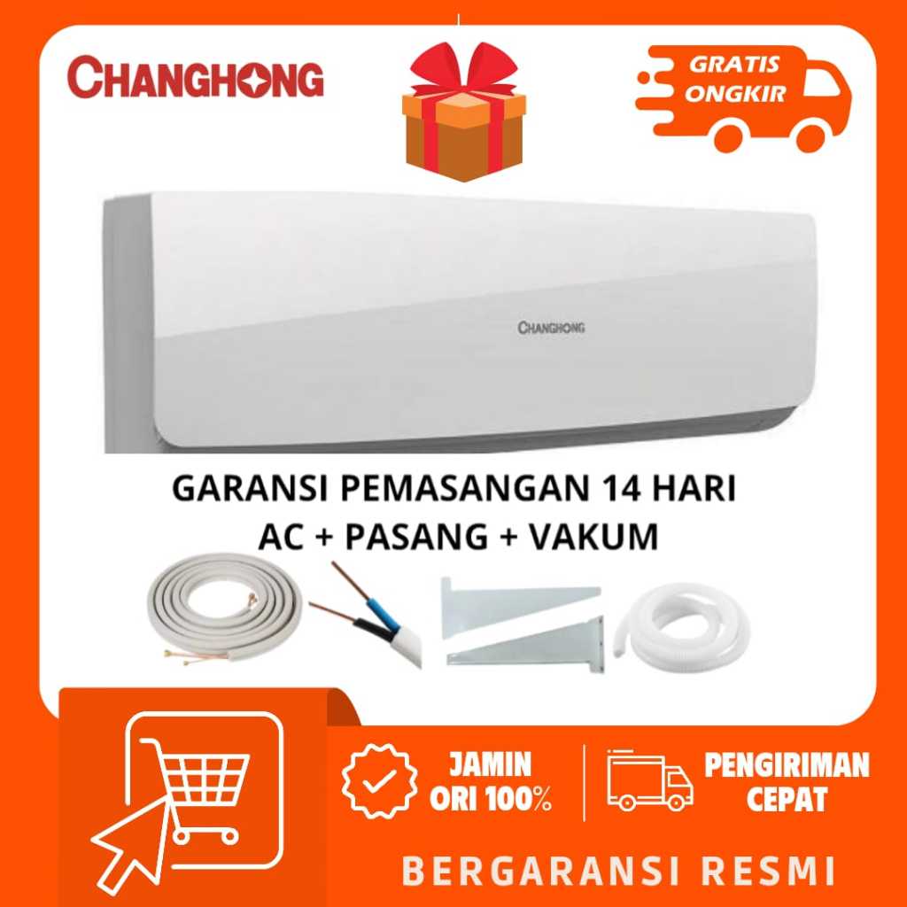 Jual CHANGHONG CSC 09NVB/09 NVB AC 1 PK AC SPLIT 1PK STANDARD CSC09NVB | Shopee Indonesia
