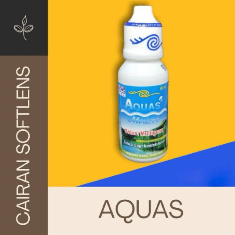 Jual Cairan Softlens AQUAS MULTI 60 ML | Shopee Indonesia