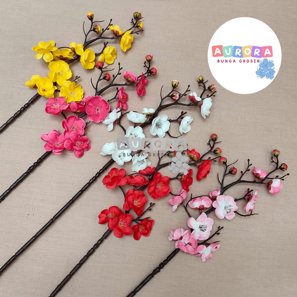 Jual Bunga Imlek Wintersweet Premium Imlek Chinese New Year Decoration ...