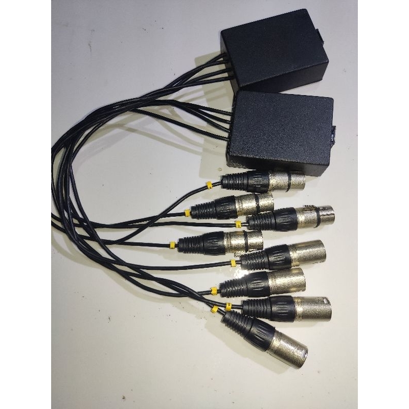 Jual Kabel Snack 4 Channel LAN To XLR | Shopee Indonesia