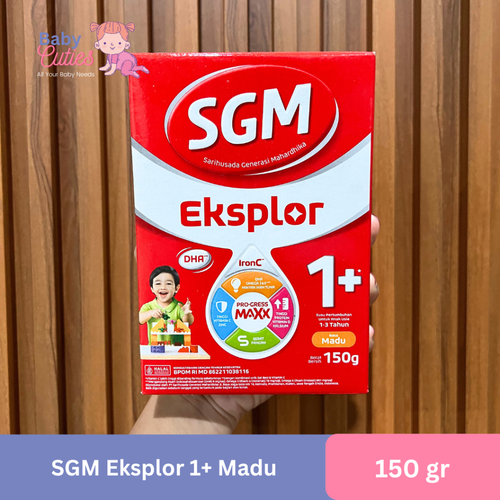 Jual SGM Eksplor 1+ Madu 150gr - Susu Pertumbuhan untuk Anak Usia 1-3 ...