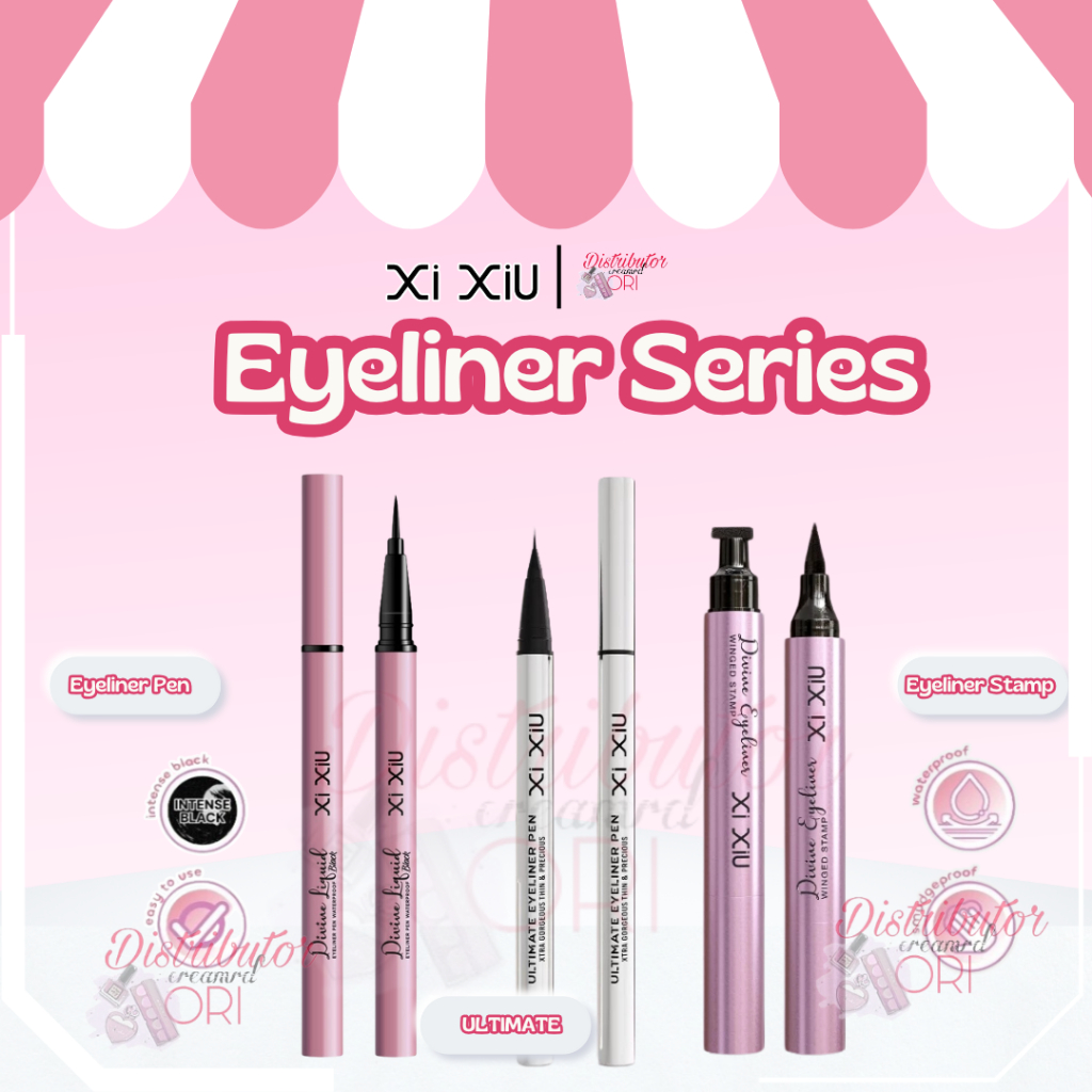 Jual Xi Xiu Divine Liquid Eyeliner Pen Waterproof | Xixiu Eyeliner ...