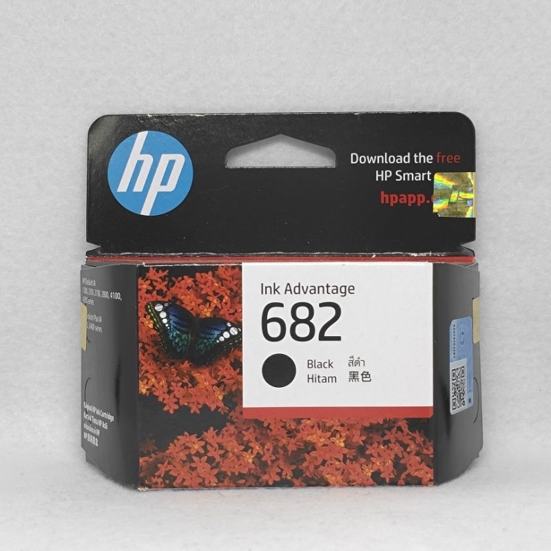 Jual Tinta Printer HP Original 682 Warna Hitam Cartridge Ink Advantage ...