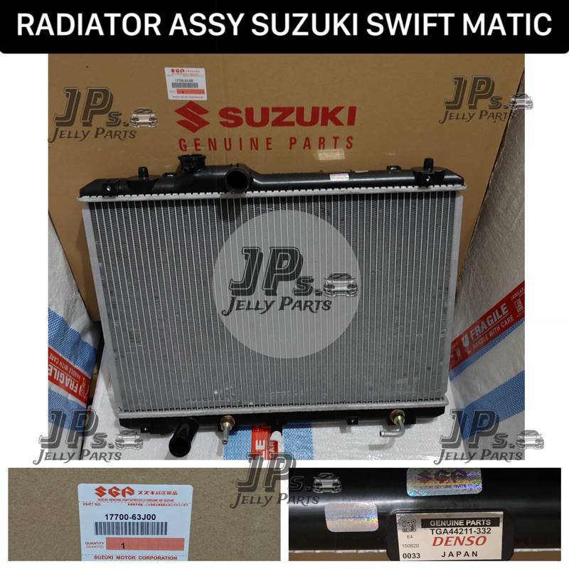 Jual RADIATOR ASSY SUZUKI SWIFT MATIC ASLI ORIGINAL DENSO JAPAN ...