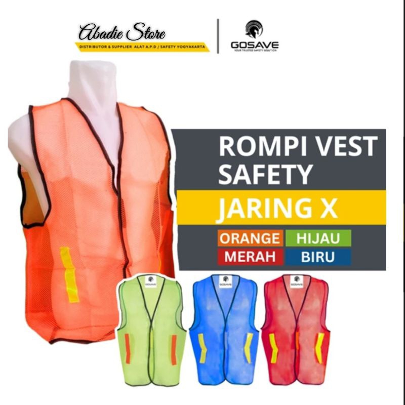 Jual Rompi Kerja Proyek Jaring Gosave | Shopee Indonesia