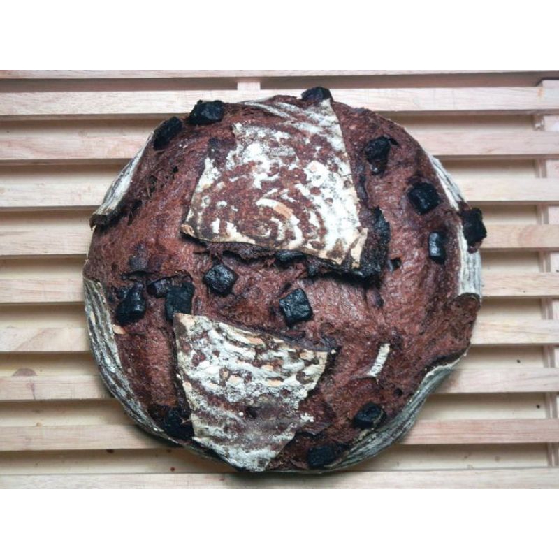 Jual Roti Sourdough CHOCOLATE Tanpa Gula, Susu Dan Telur/WHOLEWHEAT ...