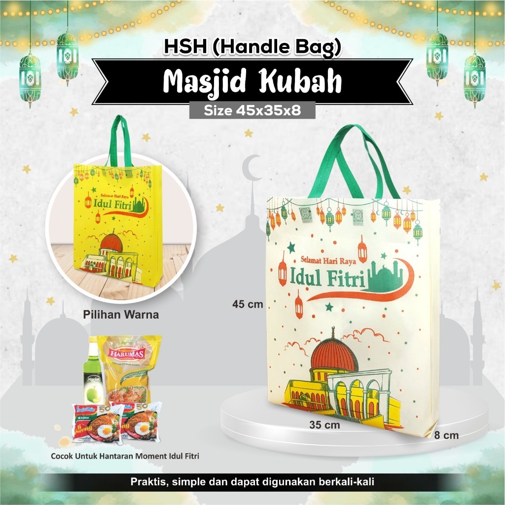 Jual Tas Lebaran Tas Hampers Lebaran Goodie Bag Idul Fitri Lebaran Tas ...