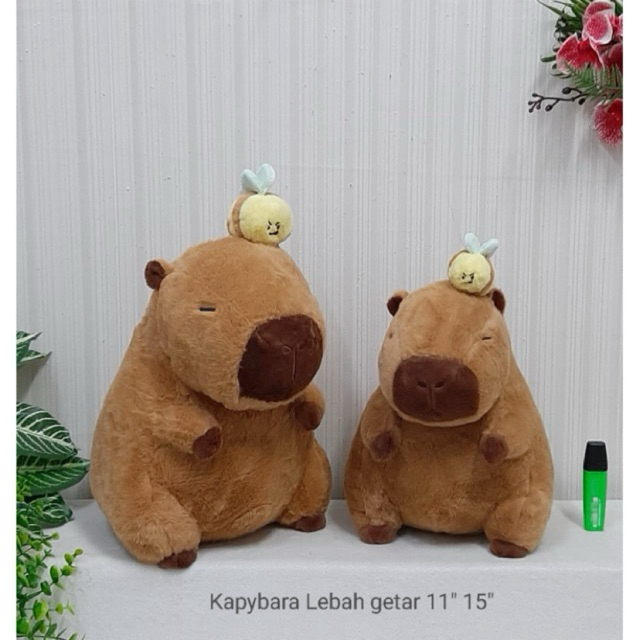 Jual Boneka Kapibara Lebah - Capybara Getar | Shopee Indonesia