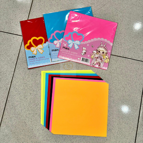 Jual Kertas Origami Double Side Philos 16 cm x 16 cm Kertas Lipat 2 ...