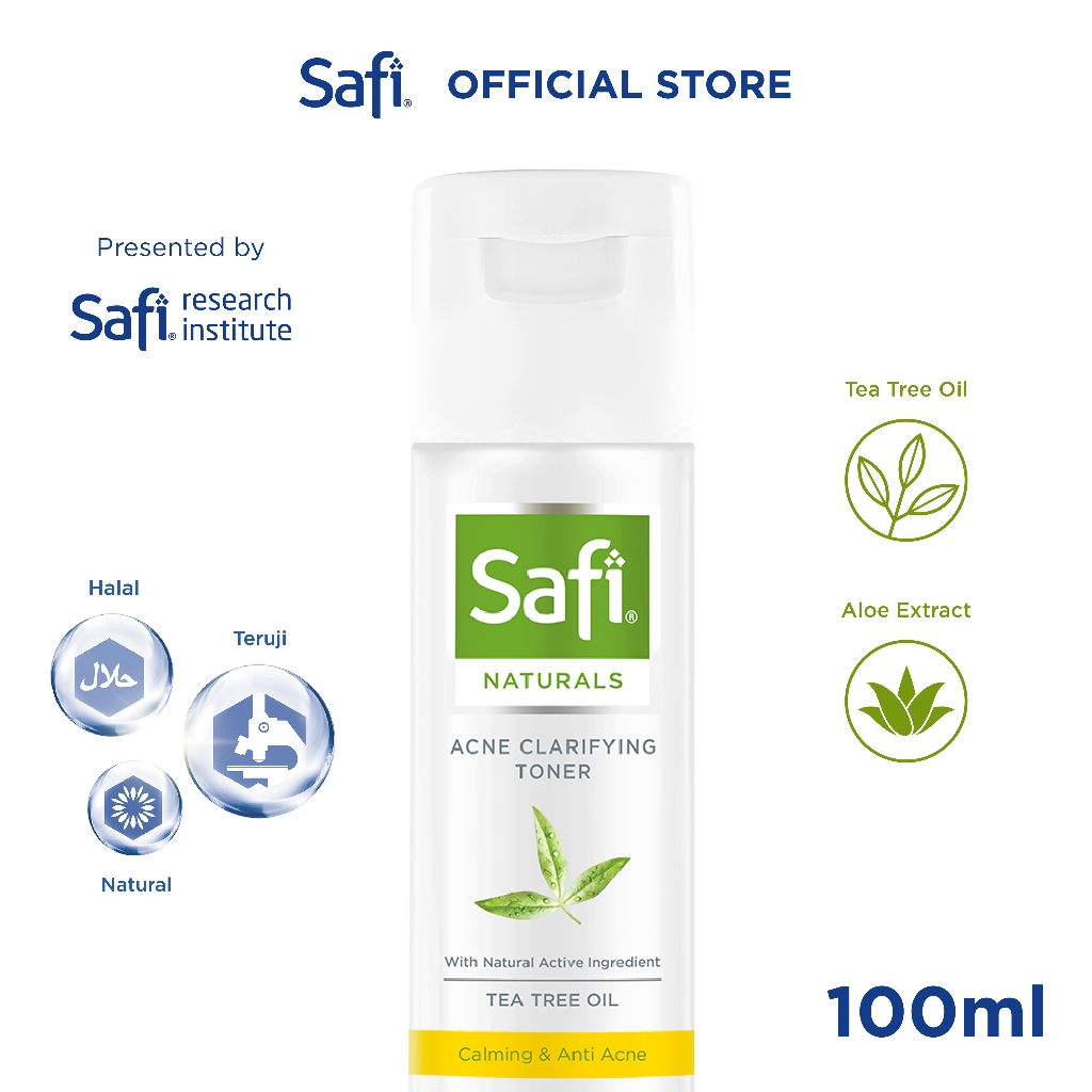 Jual SAFI Naturals - Acne Clarifying Toner 100ml - Untuk Kulit ...