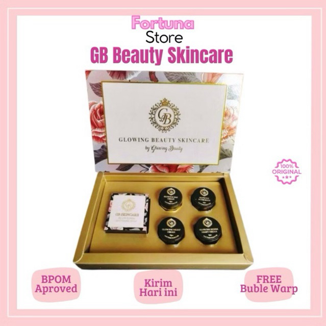 Jual TERMURAH Paket Basic Set Lengkap 5 in 1 Glowing Beauty Skincare GB ...
