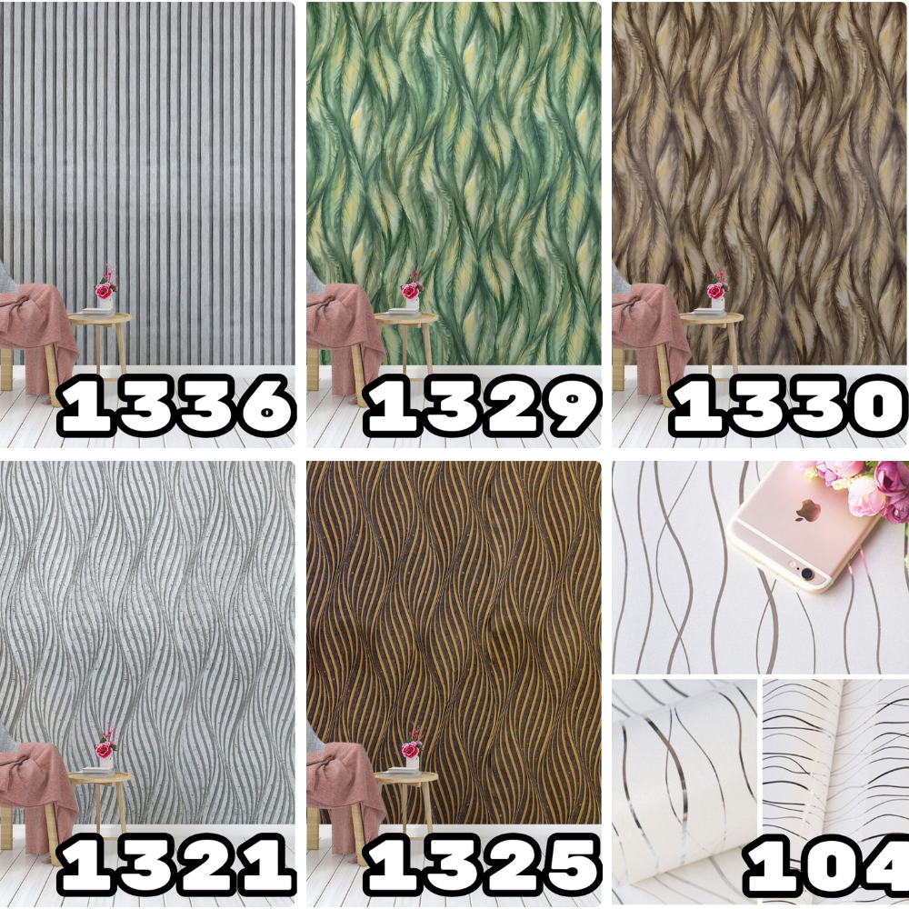 Jual Wallpaper Stiker Salur Premium High Quality Wallstiker 45 Cm X 7.5 Meter Stiker Dinding 3D ...