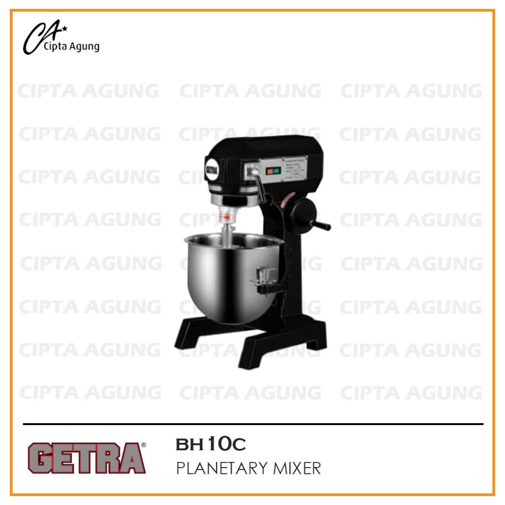 Jual GETRA PLANETARY MIXER 10 LITER BH10C / BH-10C | Shopee Indonesia