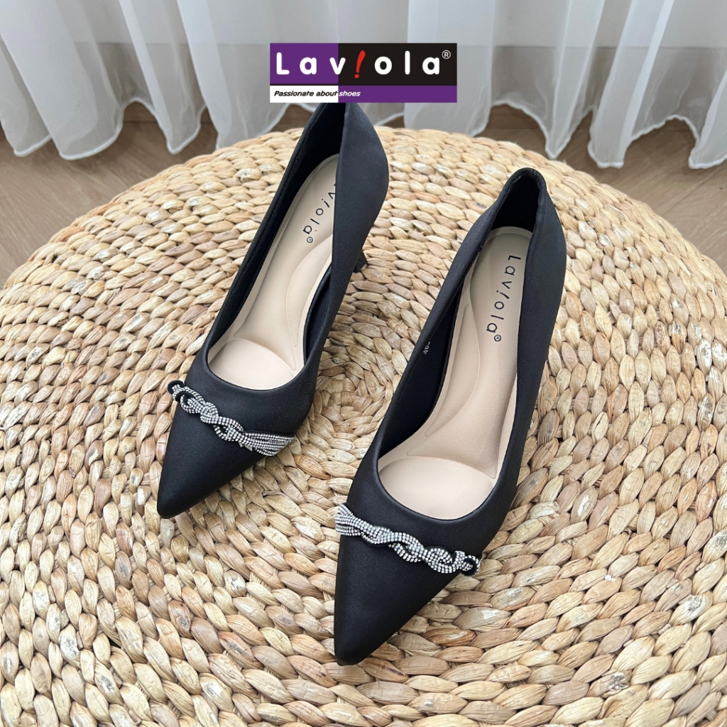 Jual Laviola 4693 FFS - Sepatu Pantofel Wanita Tinggi 7cm | Shopee ...