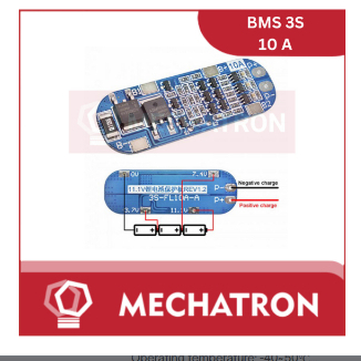 Jual Modul BMS 3S 10A 18650 protection board charging module | Shopee ...