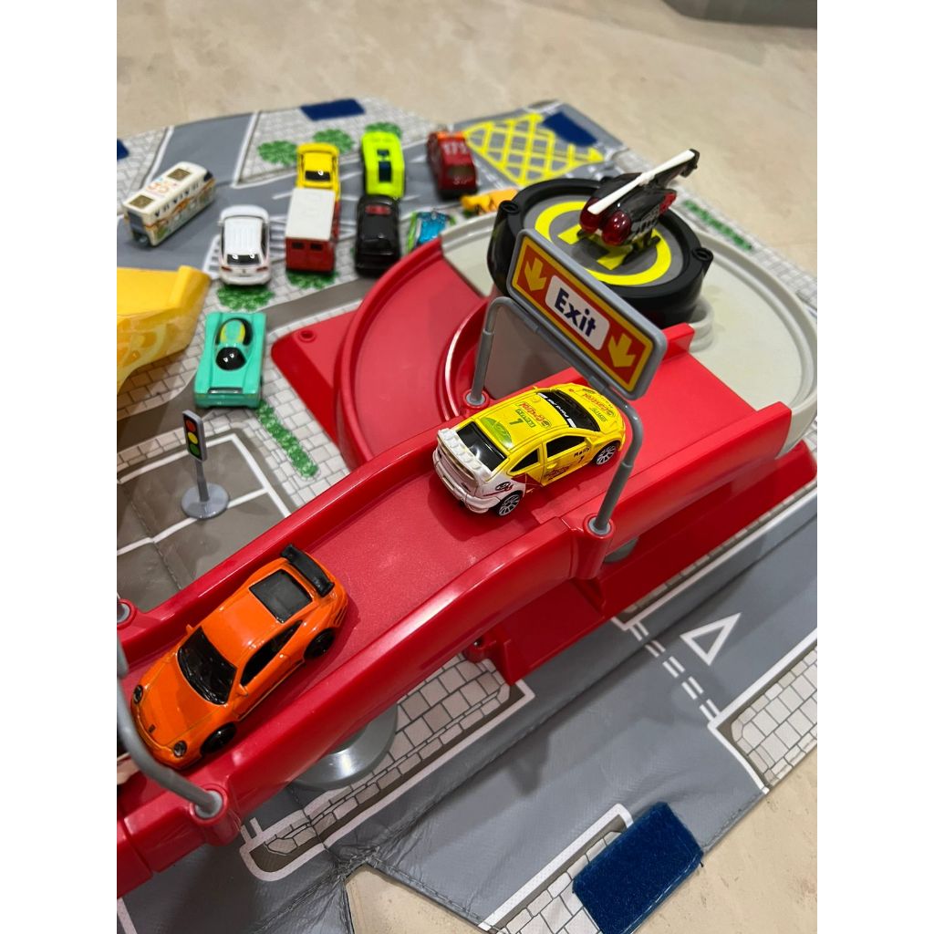 Jual Big City Road ELC Toy Car Track Playset Garage Vintage (BONUS 20 ...