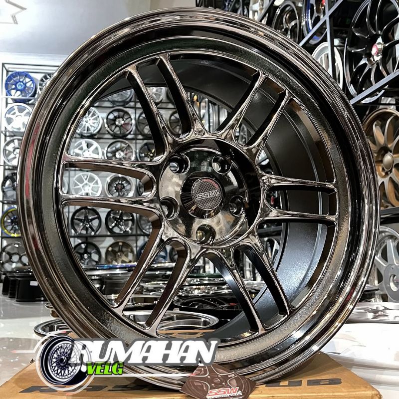 Jual velg mobil racing ring 18 RPF1 LEBAR 9,5 ORIGINAL SSW velg mobil racing r18 velg Innova ...