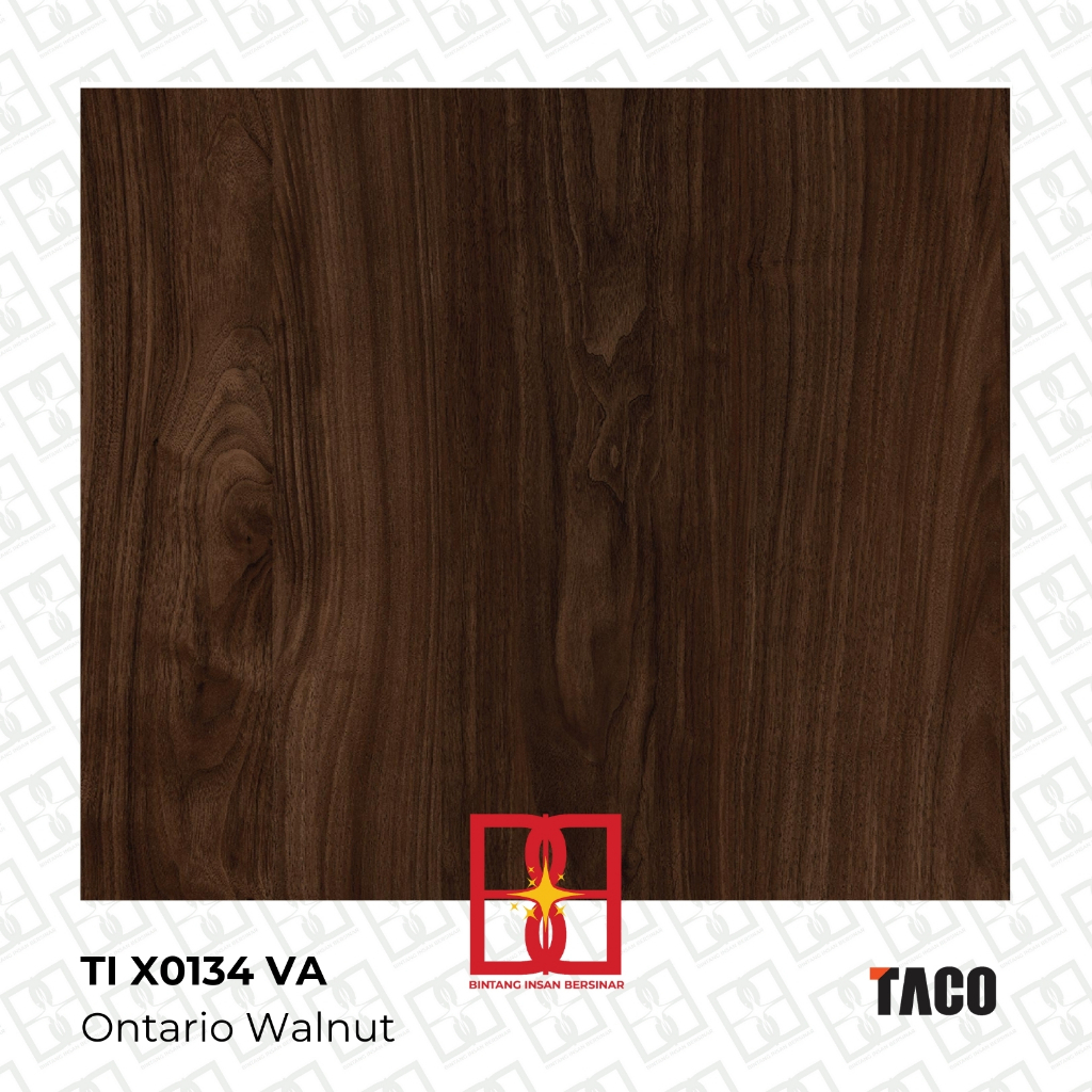 Jual TACO ULTIMATE HPL TI X0134 VA (Ontario Walnut) | Shopee Indonesia