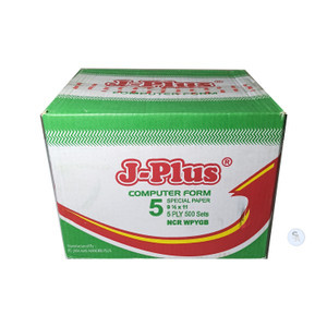 Jual Kertas Continous Form 9 1/2 x 11 5 ply NCR Warna J-Plus | Shopee ...